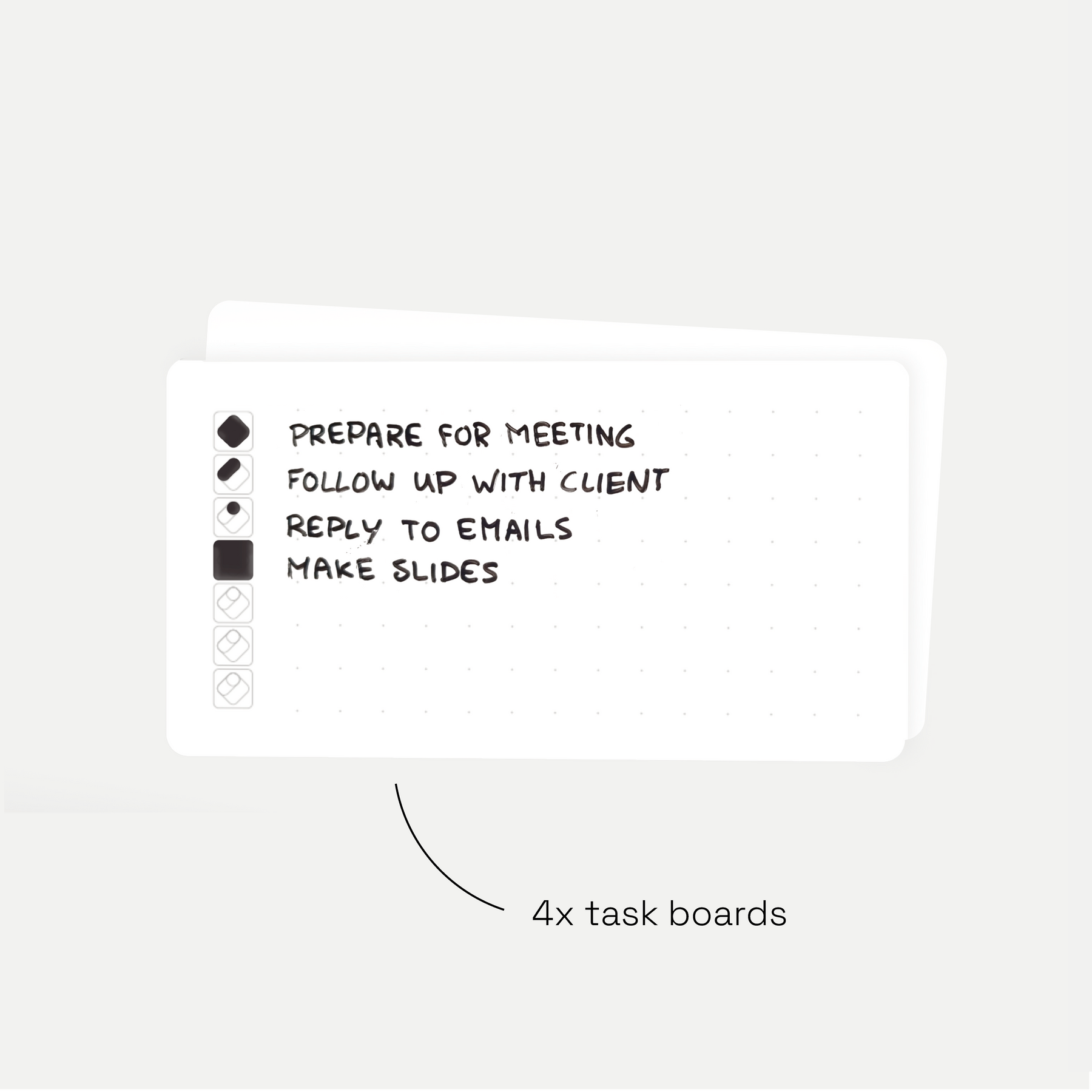 ZONE Task Boards | 4-pack